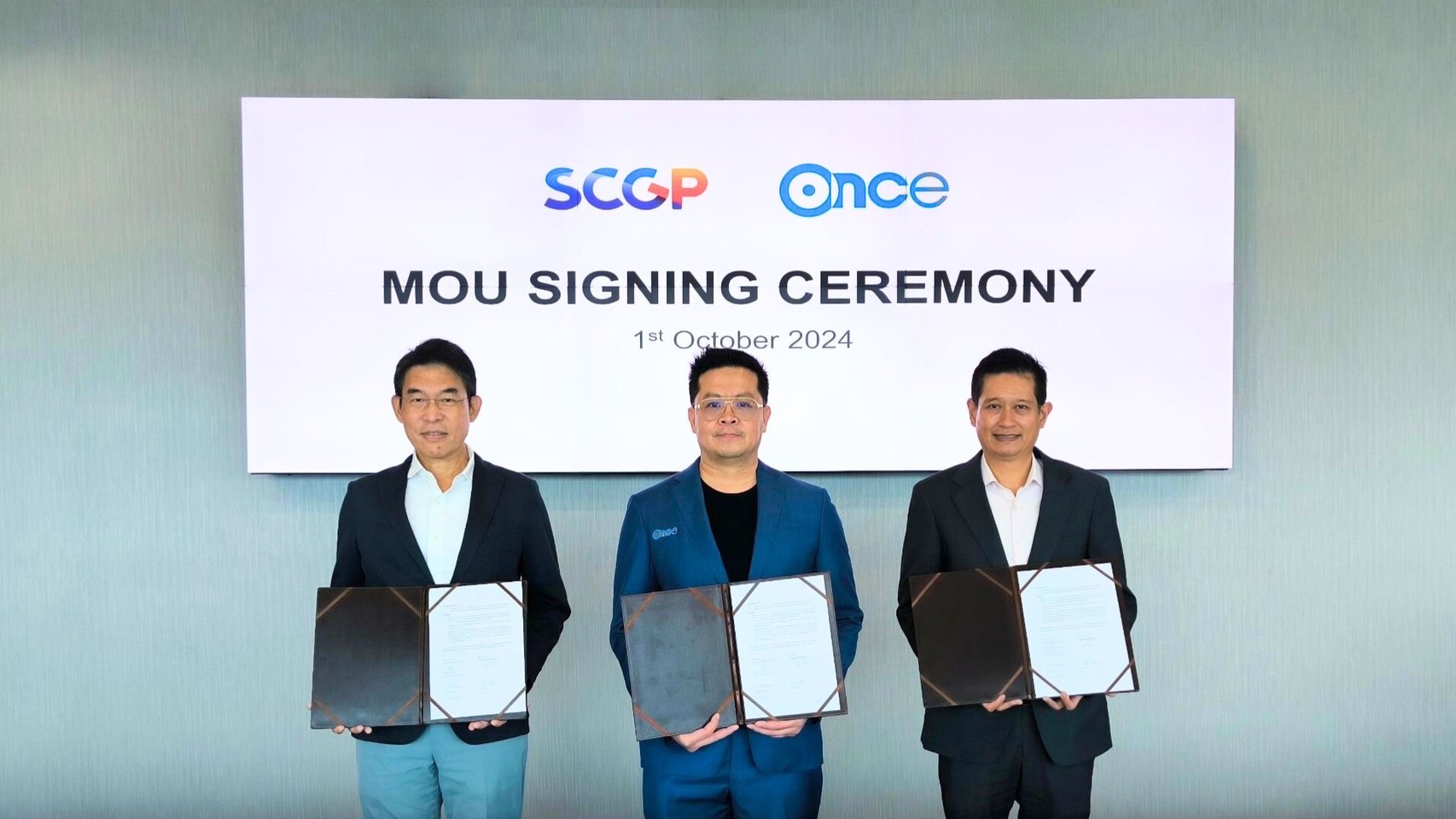 SCGP Signs MOU with Once Medical to Strengthen Medical supplies and labware Solutions in ...
