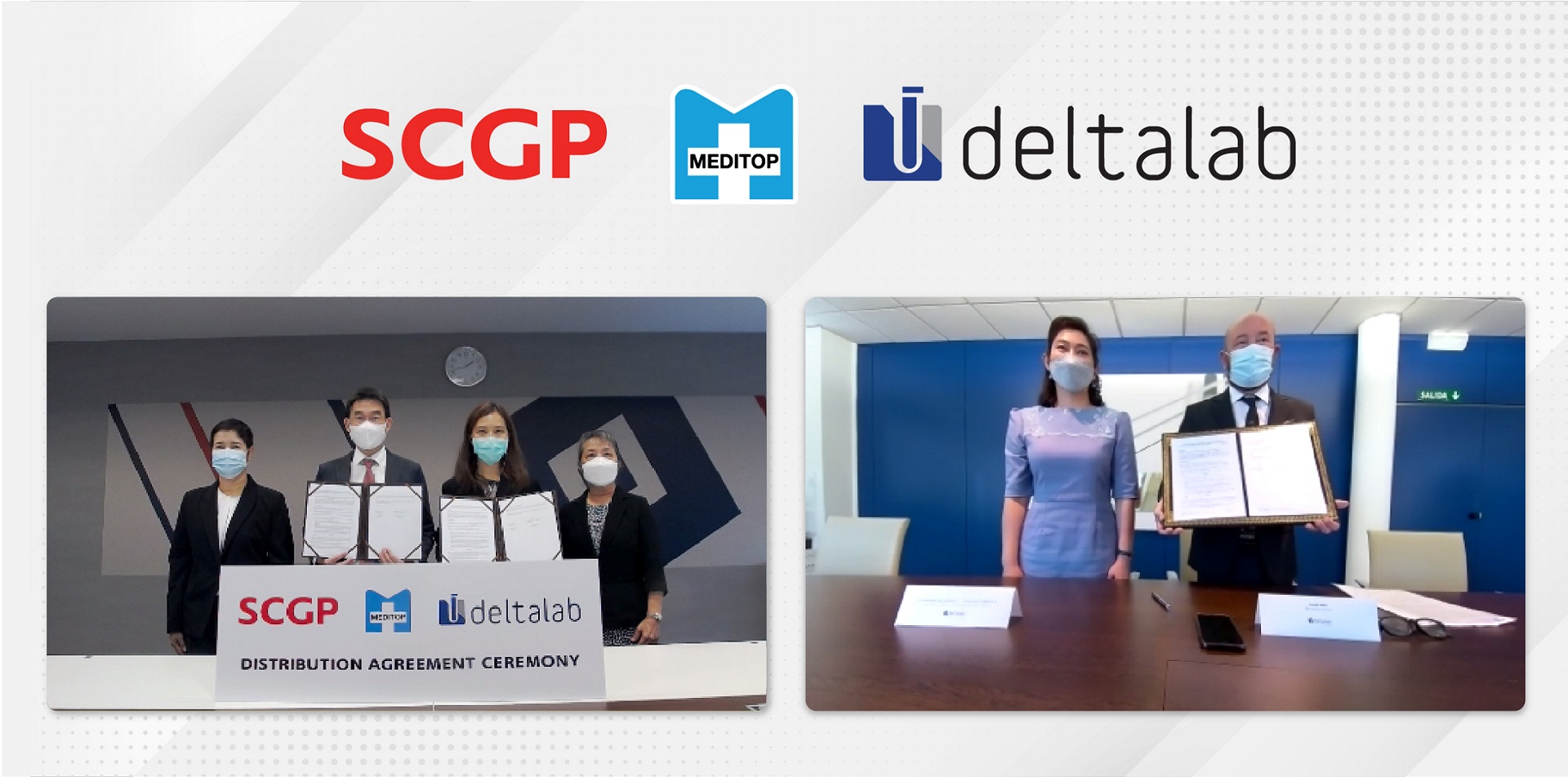 Deltalab S.L. ใน SCGP ร่วมกับ Meditop เดินหน้าผลักดันธุรกิจ Healthcare ...