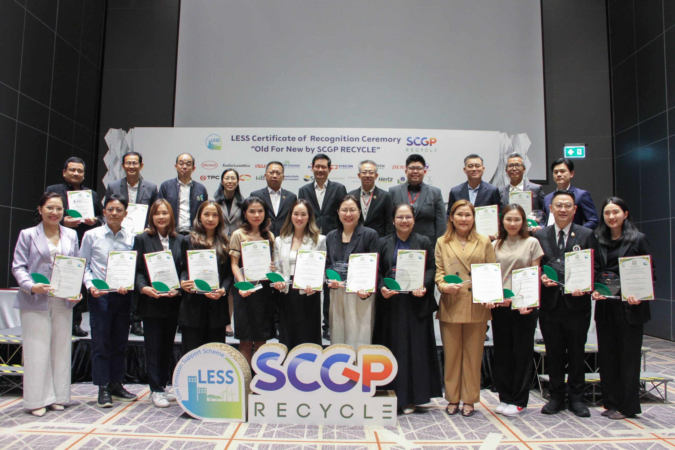 SCGP Recycle Leads Network of 22 Partners to Achieve LESS Certification ...